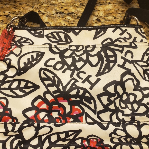 Coach | Bags | Coach Poppy Floral Graffiti Handbag | Poshmark